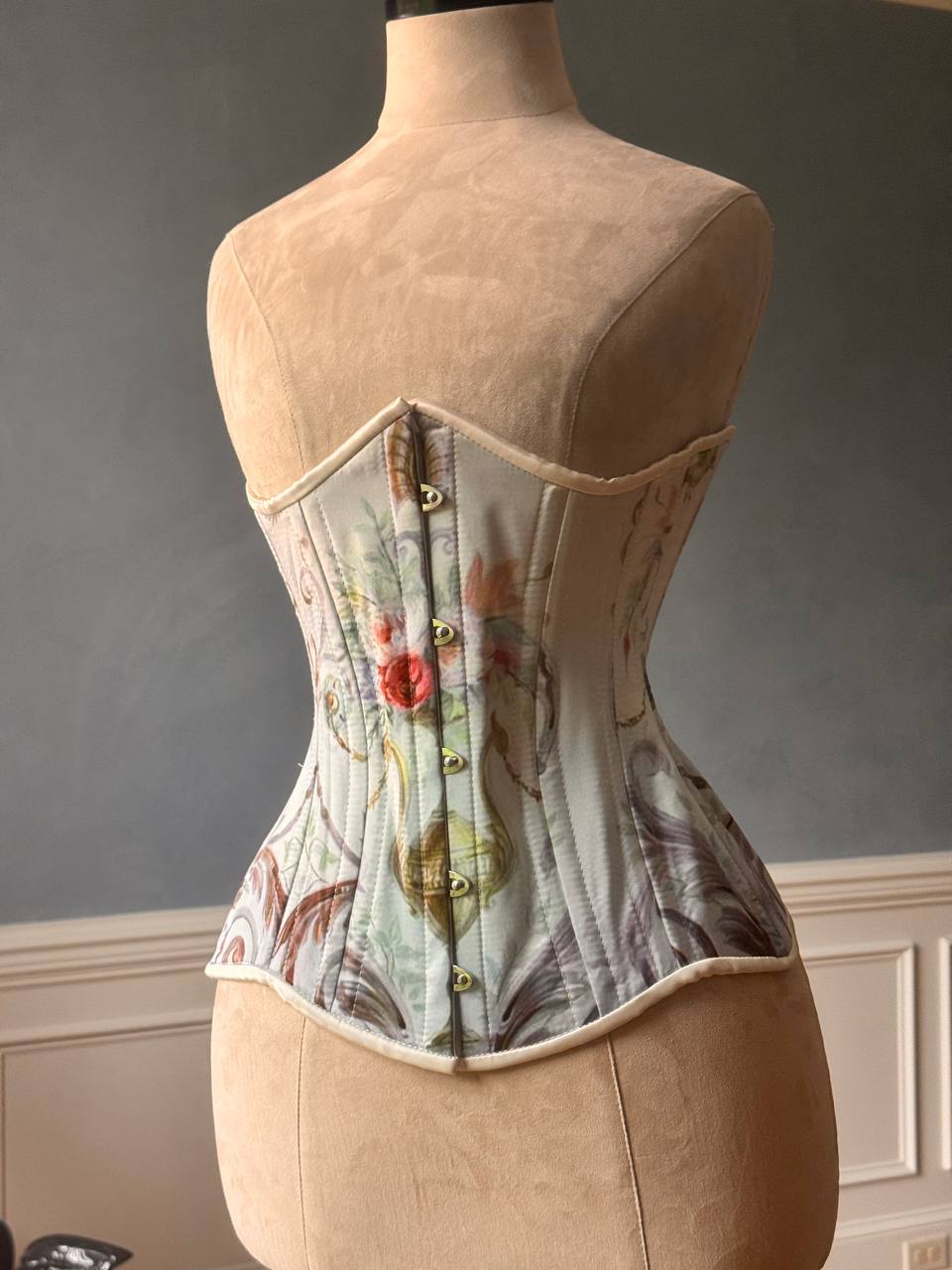 Jug & Birds Fresco Underbust Corset – Corsettery Art Collection ...