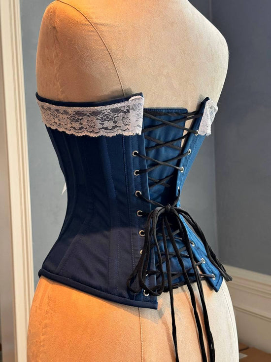 Le Corset Élégance Nuits Bleues – Collection Corsets Rêves Pastoraux d ...