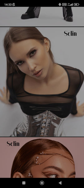 Authentic double row steel boned underbust corset from silver PVC. Bes ...