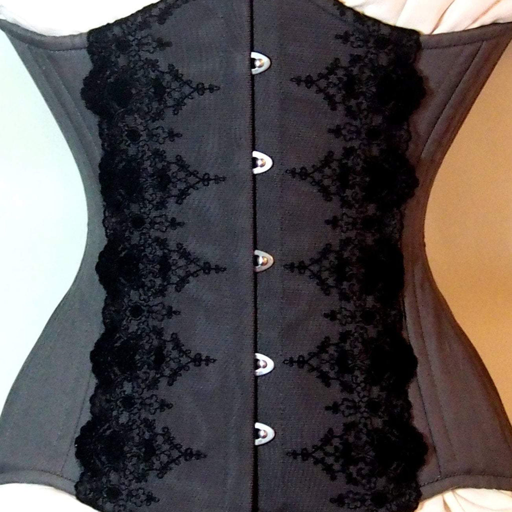 Exclusive corset covered by laces. Lace Addicted Corsettery collection ...